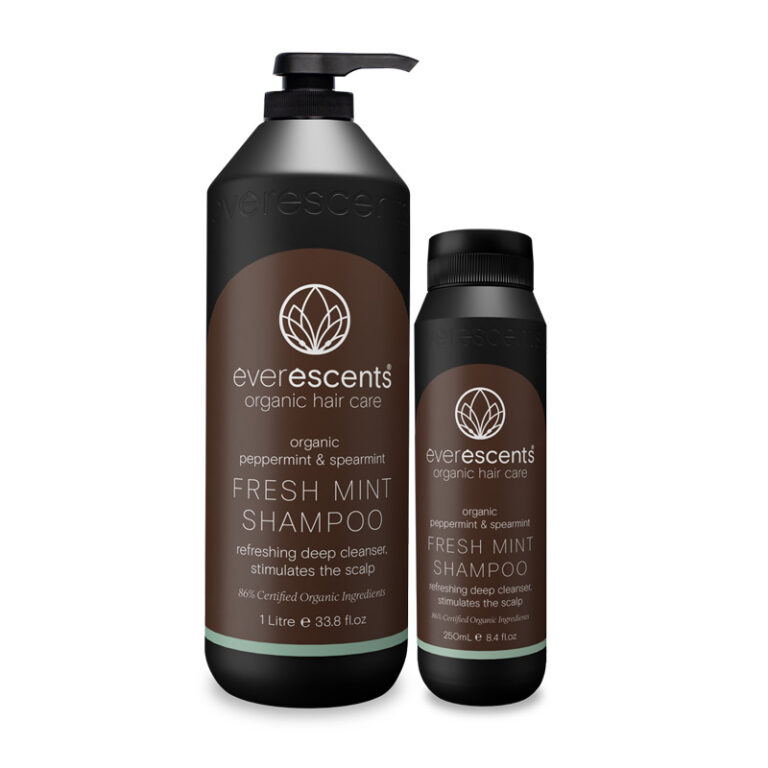 Organic Fresh Mint Shampoo - Contains Peppermint & Spearmint | Ethical ...