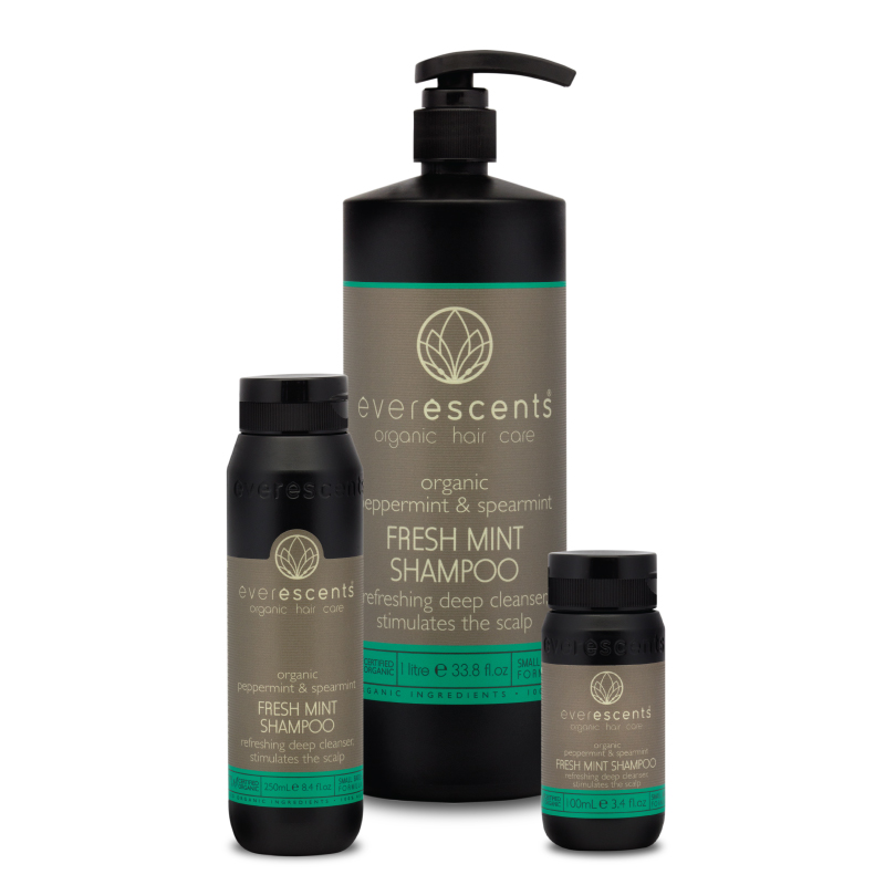 Organic Fresh Mint Shampoo | Ethical Brand Co | Organic Hair Care