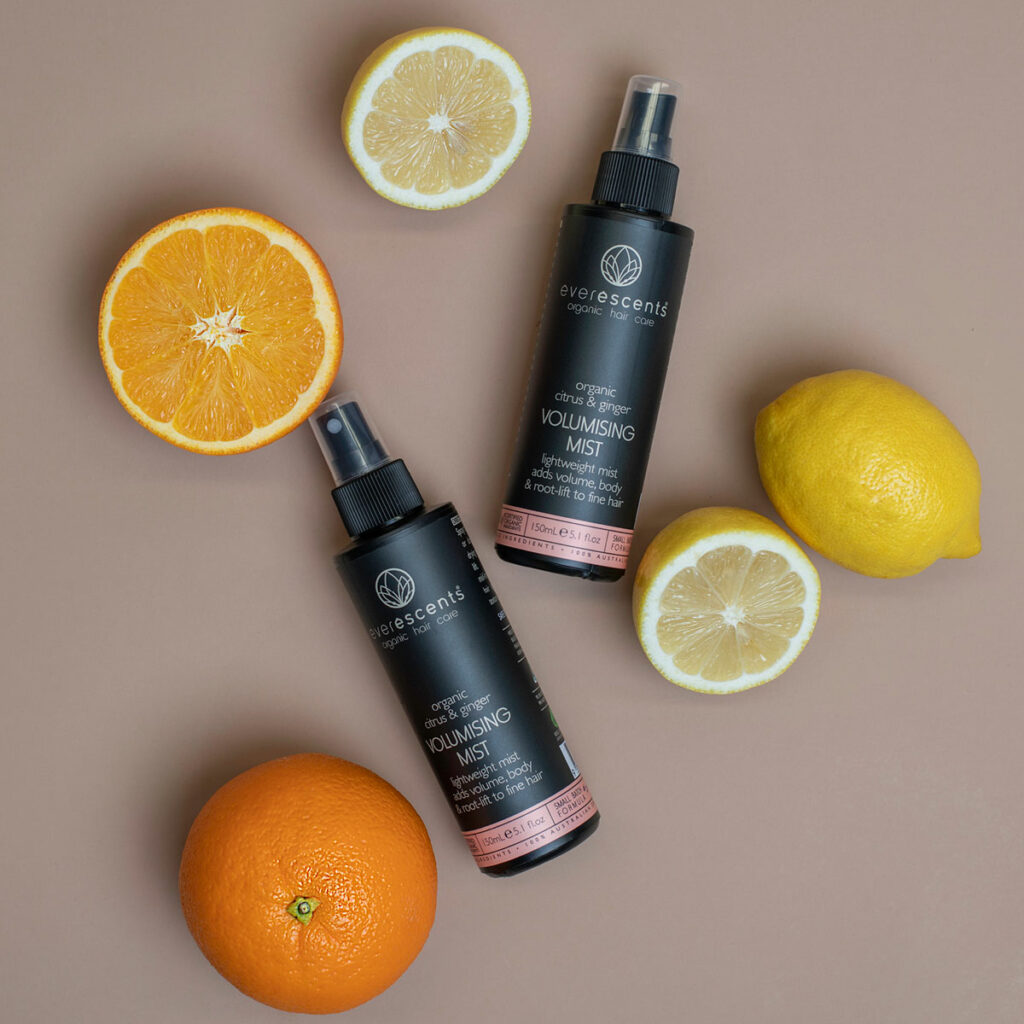 Organic Volumising Mist - Natural Citrus & Ginger | Ethical Brand Co